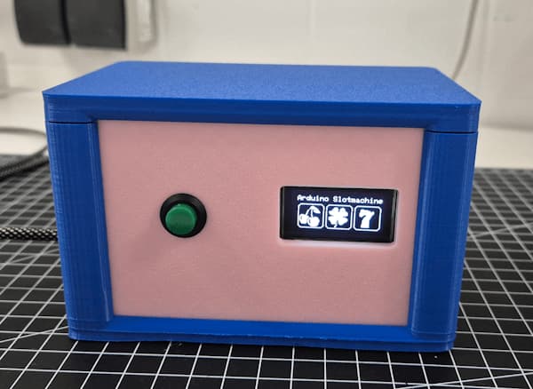 Glücksspiel im Mini-Format: Slotmaschine mit Arduino & OLED bauen ...