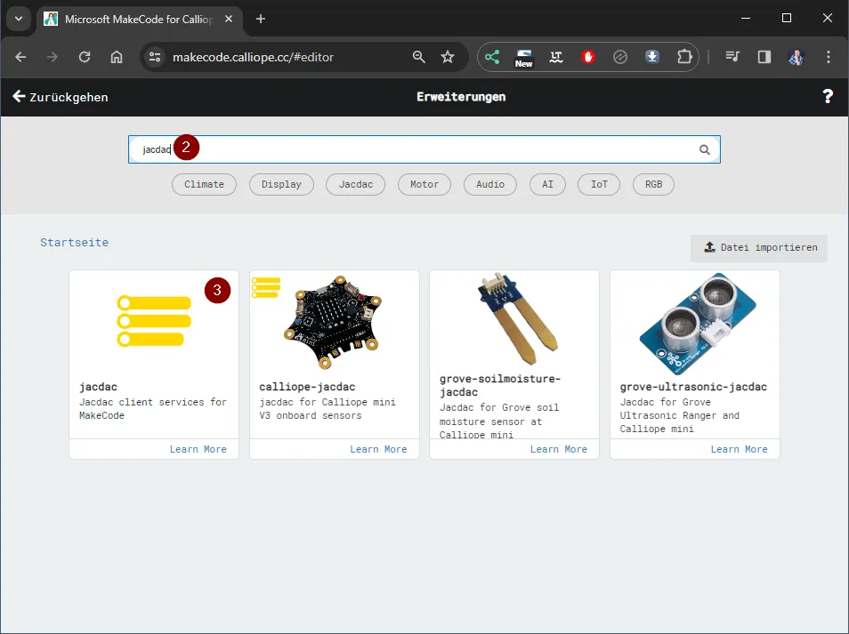 Calliope Mini 3 Tutorial: JacDac Sensoren und Aktoren - Ein praktischer Workshop für Anfänger ...